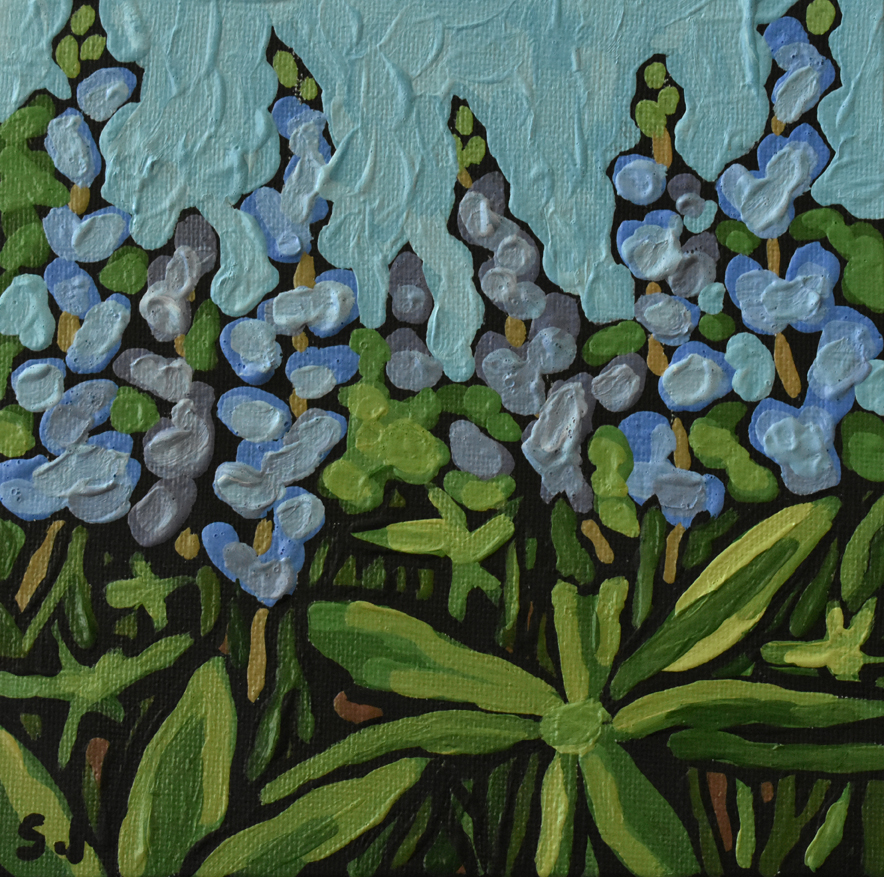 Lupins | Sarah Nemeth Artist